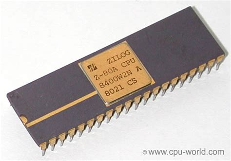 Zilog Z80 Microprocessor Family