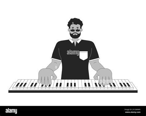 African American Man Playing Piano Cut Out Stock Images And Pictures Alamy