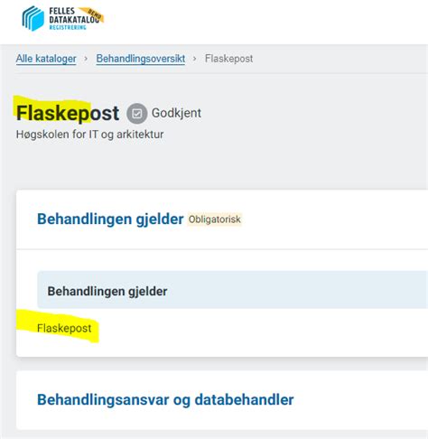 Brukerhistorie Kunne Se P En Enkel M Te Hvilken Behandlingsaktivitet