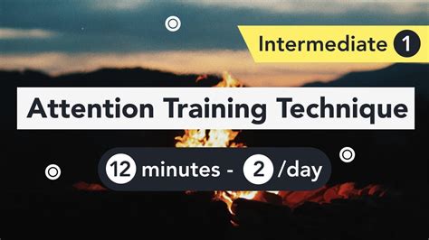 attention training technique att in metacognitive therapy intermediate 1 youtube