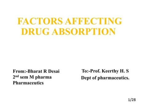 Dissolution And Factors Affecting Dissolution Pptx