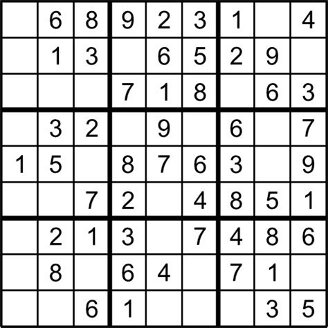 Sudoku 9x9 Free Printable Puzzles With Solutions Boggle Brain