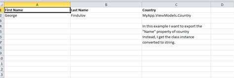 C Generic Excel Exporter Using Reflection Stack Overflow