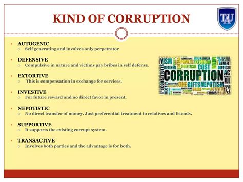 Impacts Of Corruption N Definition Pptx