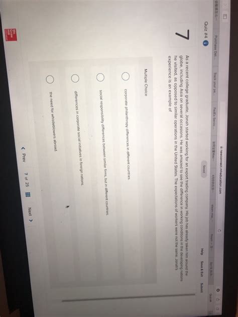 Solved 0 Quiz 4 Help Saveandexit Submit As A Recent Colleg