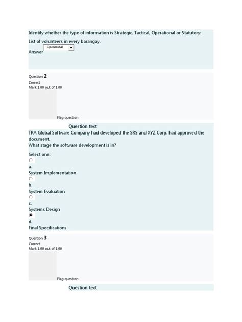 Analysis Exam Pdf Software Development Information