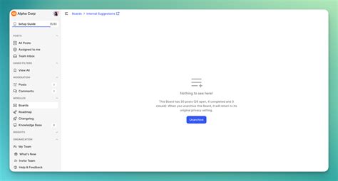 Archiving Boards On Featureos Featureos