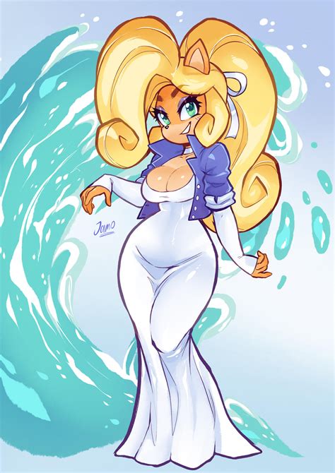 Coco Bandicoot In Dress N Jacket By Jamoart On Deviantart