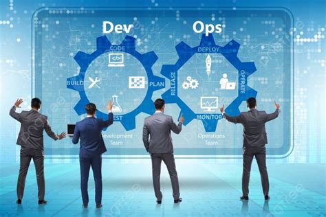 The Devops Software Development It Concept Devops Software Development It Concept Photo