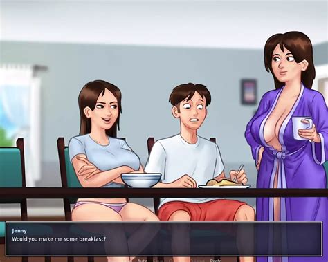 Me And My Step Sis Fuck In Dinning Table While Step Mom Cook Summer Time Saga Xhamster