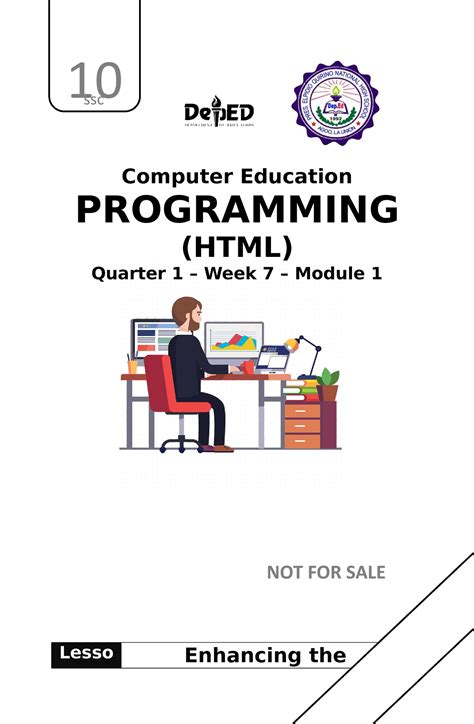 Enhancing And Creating Tables Computer Education Programming Html Quarter 1 Week 7