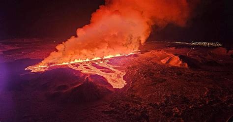 El Río De Magma De Grindavik En Islandia Registró Un Caudal Récord