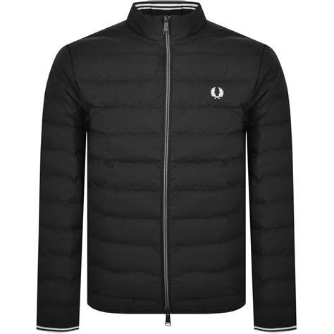 Fred Perry Insulated Jacket Black Mainline Menswear Australia