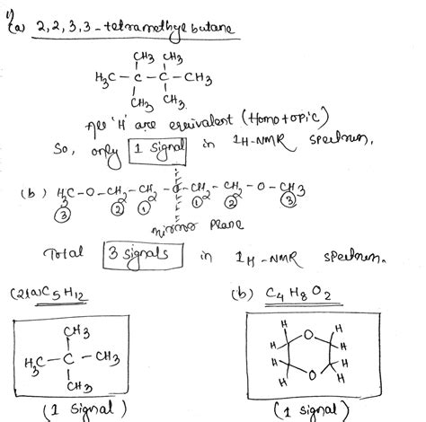 [solved] 1 How Many H Nmr Absorptions Would You Expect For A Course Hero