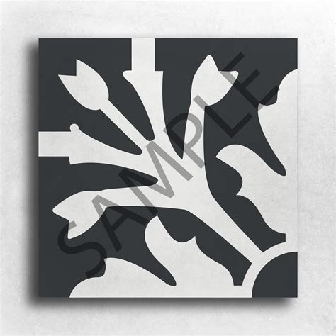 Handmade Encaustic Cement Tile Pattern Design Calvi 01 Encaustic Tile Designs