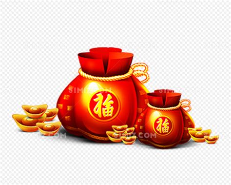 金玉满堂福袋图片素材免费下载 觅知网
