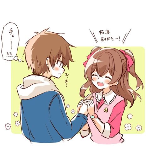 Nagomi Yui And Shinada Takumi Precure And 1 More Drawn By Kira0902