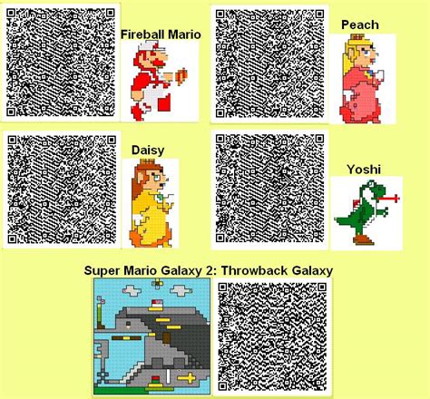 Lego Mario Scan Codes Printable