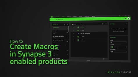 Setting Up Macros On Razer Keyboards With Synapse A Complete Guide