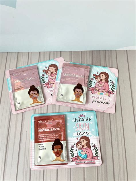 20 Card Com Skin Care Dia Das Mães Elo7 Produtos Especiais