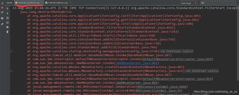 Tomcat启动报错restandardcontextfilterstart
