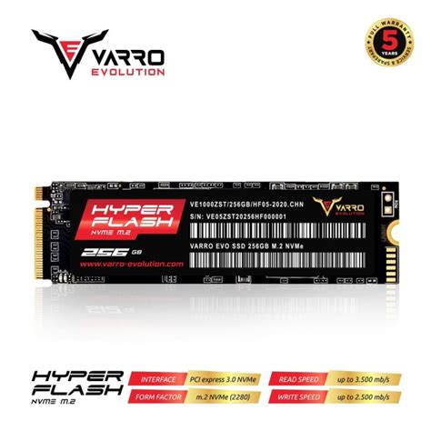Jual SSD VARRO EVOLUTION NVME 256GB Shopee Indonesia