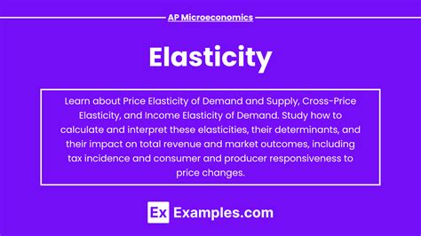 Unit 2 3 Elasticity Notes And Practice Questions Ap® Microeconomics