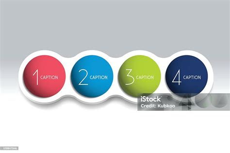 4 스텝스 요소 풍선말 차트별 체계 도면 견본 인포그래픽 형판 0명에 대한 스톡 벡터 아트 및 기타 이미지 0명 2 3 Istock