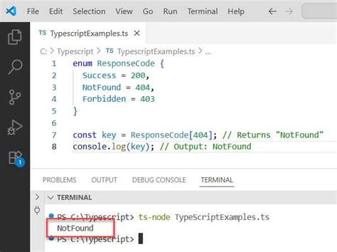How To Get Enum Key By Value In Typescript
