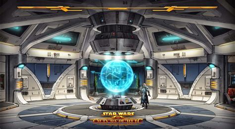 Download Star Wars Old Republic Spaceship Bridge Wallpaper