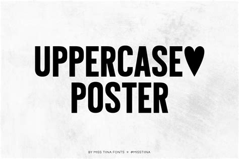 Font Mtf Uppercase Poster Download And Install On The Web Site