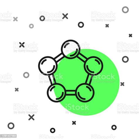 흰색 배경에 격리된 검정선 분자 아이콘입니다 화학 분자의 구조 과학 교사 혁신적인 교육 포스터 벡터 0명에 대한 스톡 벡터 아트 및 기타 이미지 Istock