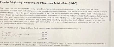 Exercise 7 8 Static Computing And Interpreting Chegg Com