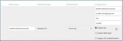 Binding Nextcloud With Serverstadium S3 Object Storage As External Storage Mount