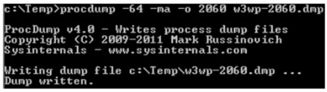 Creating A W3wp Memory Dump On Windows Server 2008 R2 The Best C