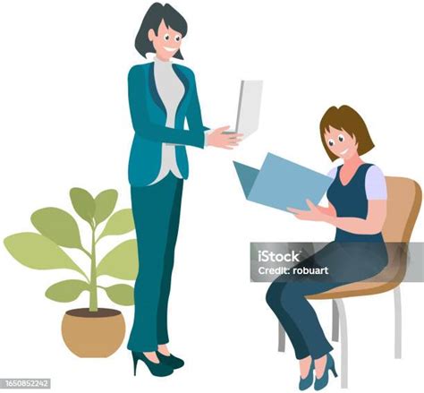 사무원 사무직 근로자는 변화하는 업무 역학에 적응하고 혁신을 수용합니다 사무직은 효과적이어야 합니다 건강한 생활방식에 대한 스톡 벡터 아트 및 기타 이미지 Istock