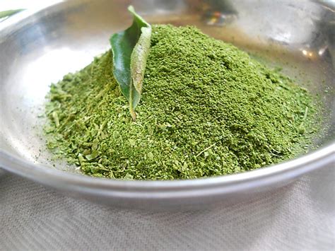 Homemade Curry Leaf Powder How To Make Curry Leaf Powder Flavors Of
