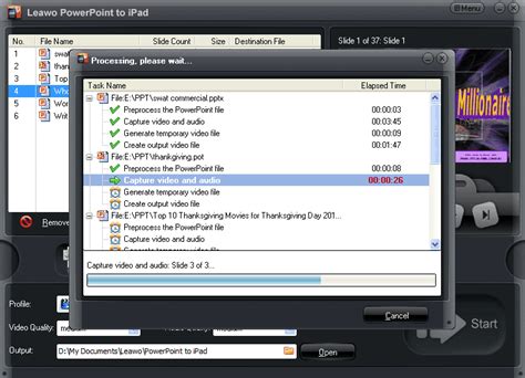 Как конвертировать Powerpoint в Ipad Mov в Windows