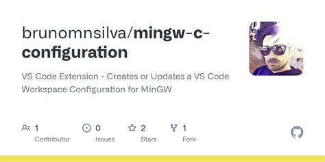 Github Brunomnsilvamingw C Configuration Vs Code Extension