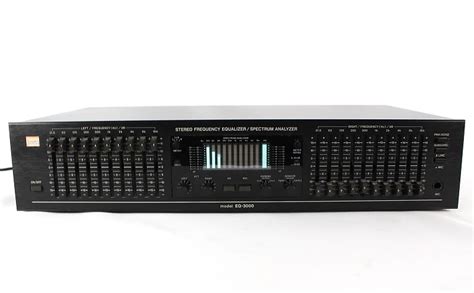 Bsr Eq 3000 Stereo Frequency Graphic Equalizer Spectrum Reverb