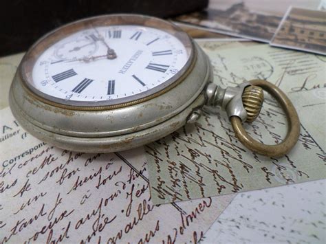 Antique Regulateur Pocket Watch Vintage French Mens Watch Etsy