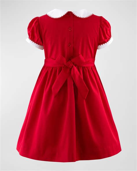 Rachel Riley Girls Smocked Festive Dress Size 2 10 Neiman Marcus