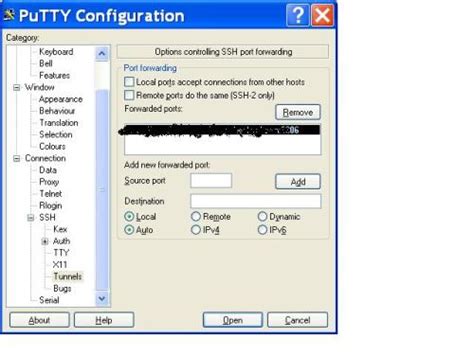 Remotely Administration Of Mysql Databases Via Ssh Tunnel Using Putty Mysqls Workbench