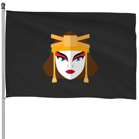 Kyoshi Warrior Suki Avatar The Last Airbender 486 House Flags Sold By