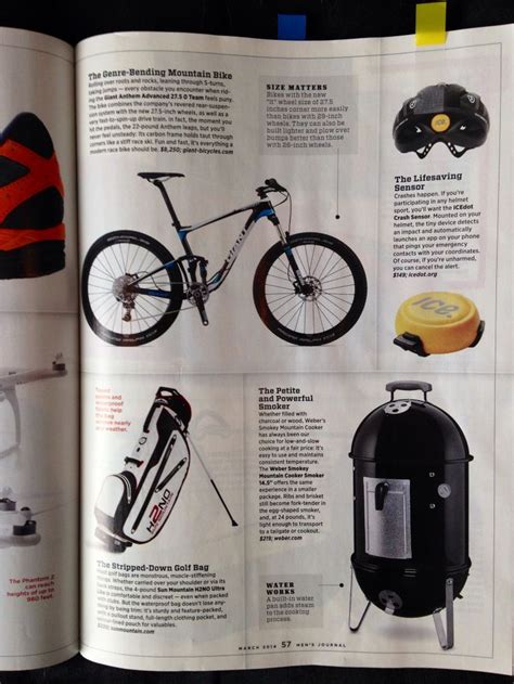 Icedot Crash Sensor Included In March 2014 Issue Of Mens Journal Mens Journal Sensor Crash