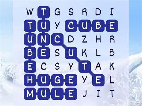 Magic E U E Wordsearch