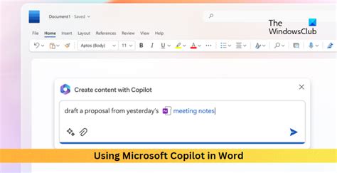 How To Use Microsoft Copilot In Word