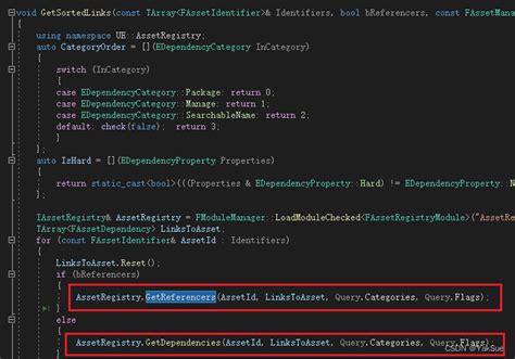 观察ue4中引用查看器referenceviewer是从哪得到数据的ue Reference Viewer Csdn博客
