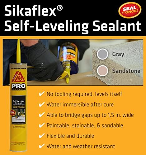 Sikaflex Self Leveling Sealant Sandstone Polyurethane