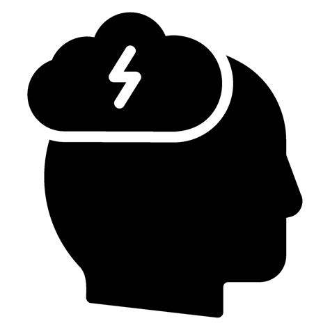 Self Confrontation Glyph Icon 36290792 Vector Art At Vecteezy